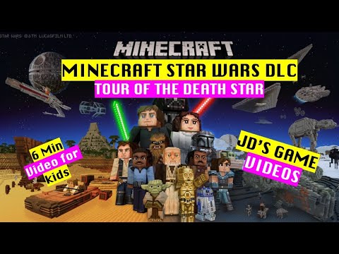 Minecraft Star Wars DLC | Tour of the Death Star | 6 Minute Gaming ...