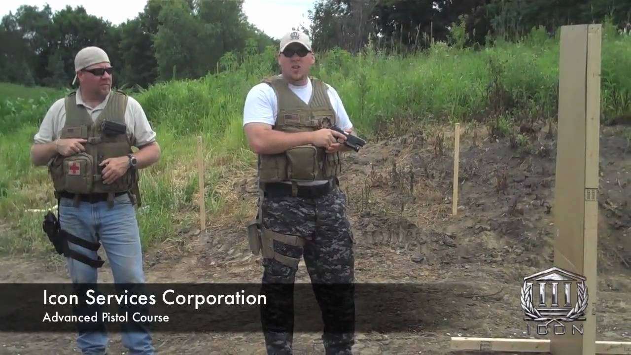 Shooting From Cover (Advanced Pistol Training) - YouTube