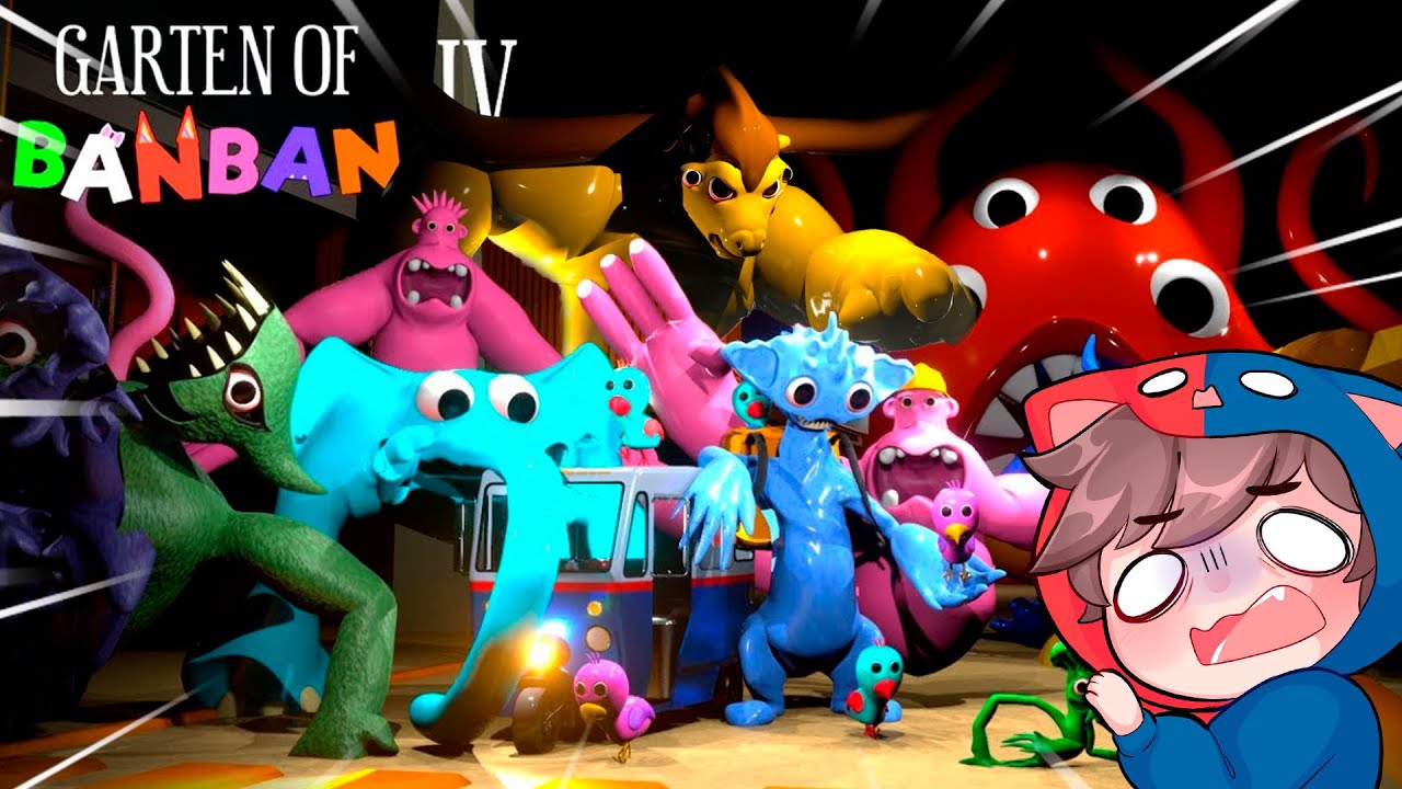 ¡ENCUENTRO A LOS NUEVOS GARTEN OF BANBAN 4! - YouTube