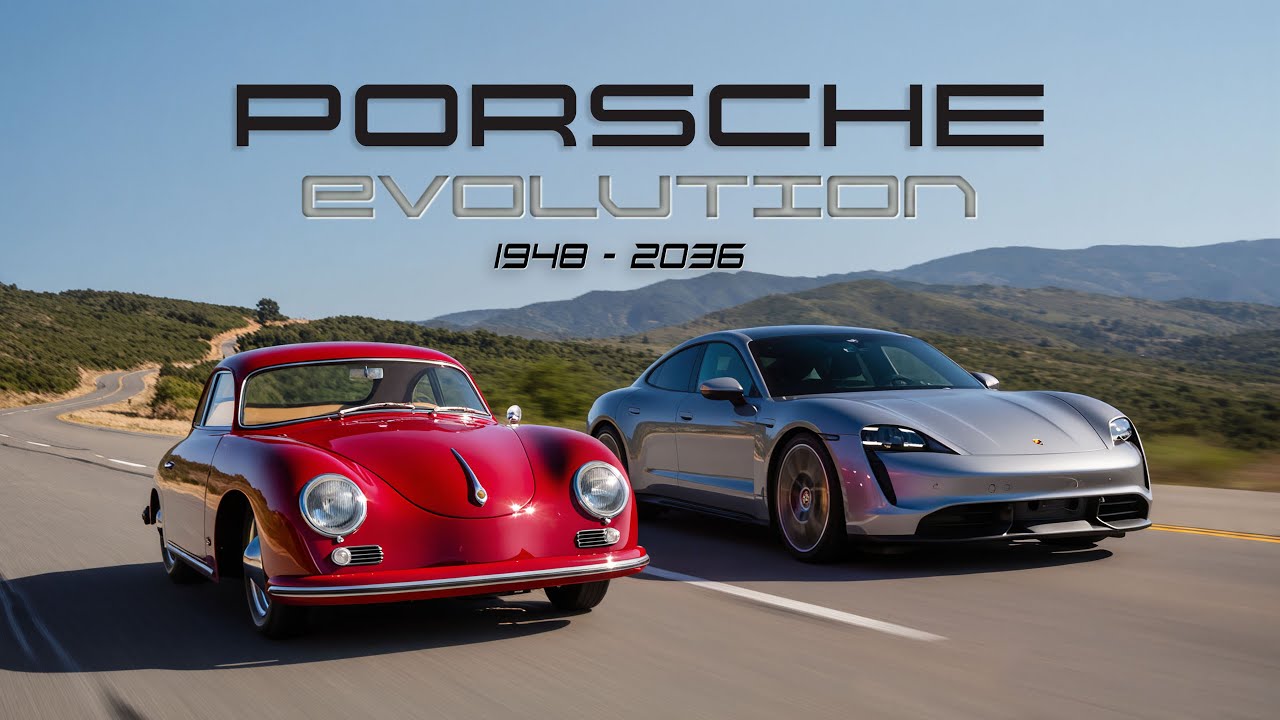 Porsche Evolution (1948–2036) | 45 Iconic Supercar Transformations ...