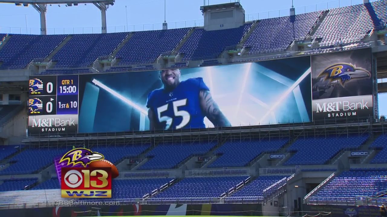 Ravens Unveil New 4K Ultra HD Video Boards - YouTube