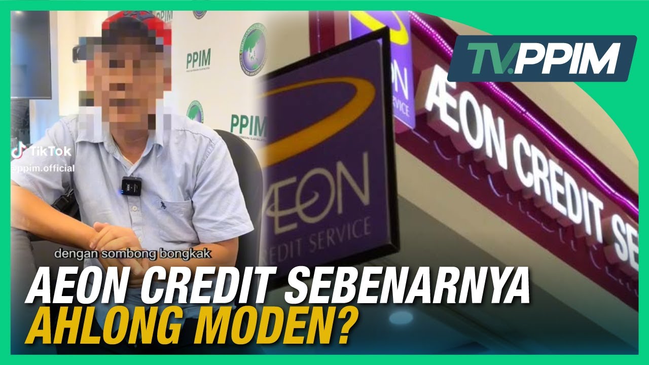 Betul ke AEON Credit macam ni? Jadi AHLONG MODEN pula sekarang. - YouTube