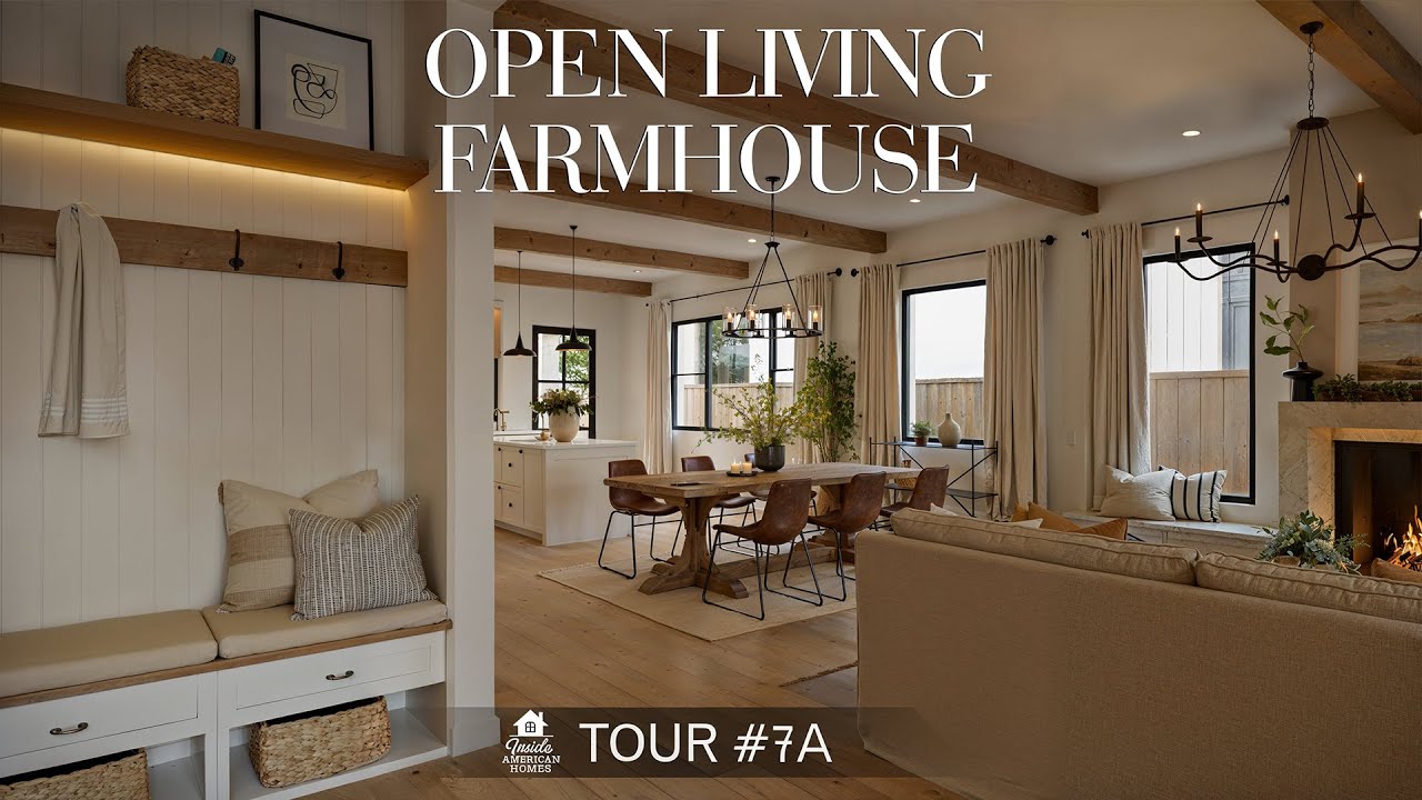 House Tour #7A | Warm Oregon Interiors – Entry Moment, Open Layout ...