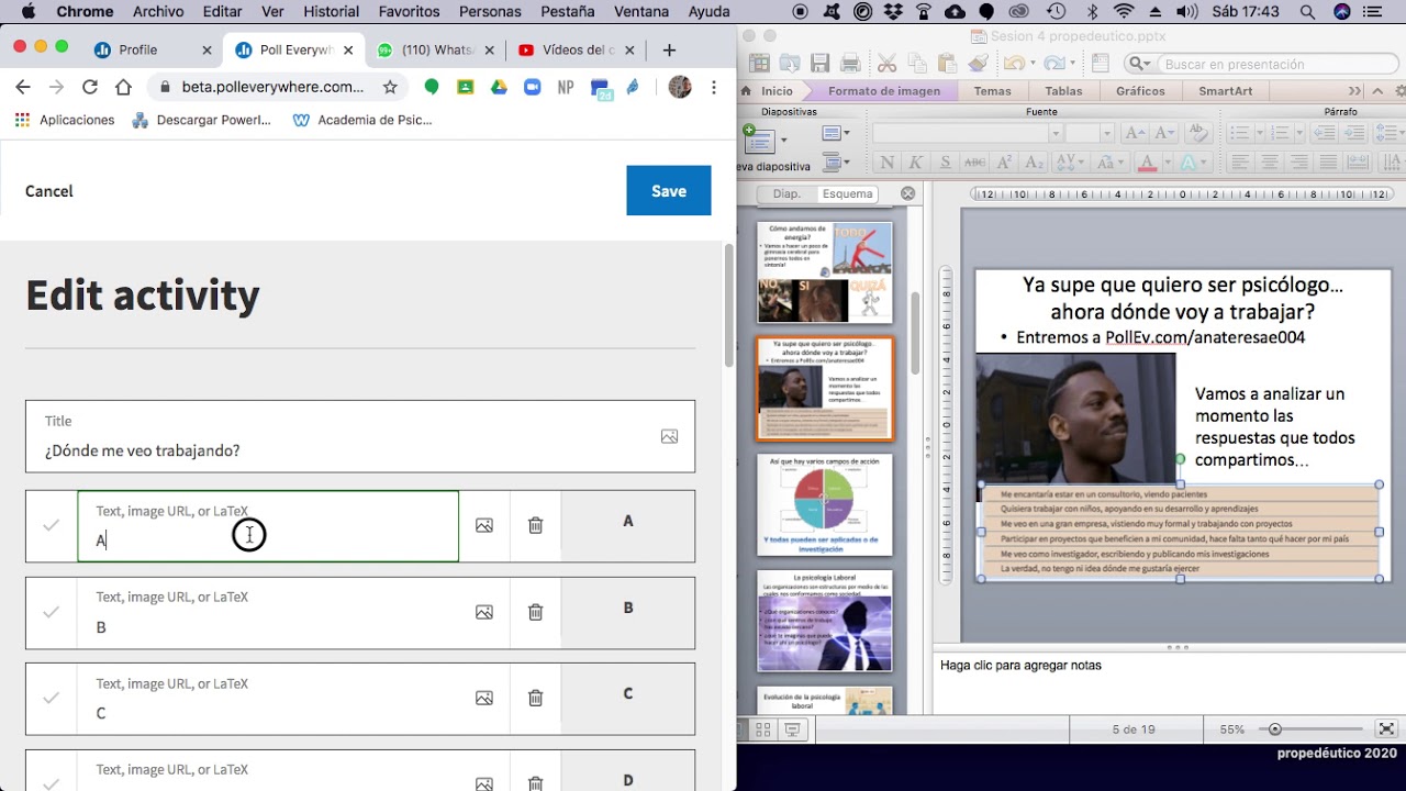 3. Pollev creando preguntas - YouTube