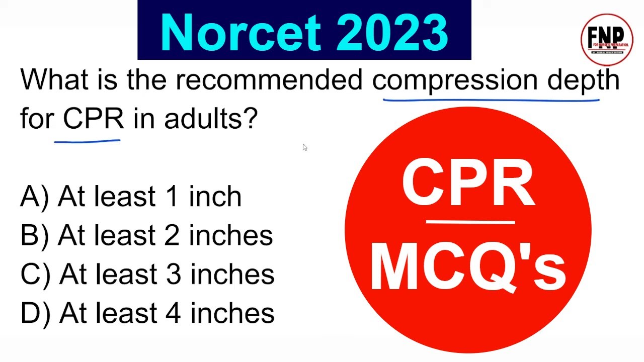 norcet exam preparation I aiims norcet 2023 I cpr norcet questions and ...
