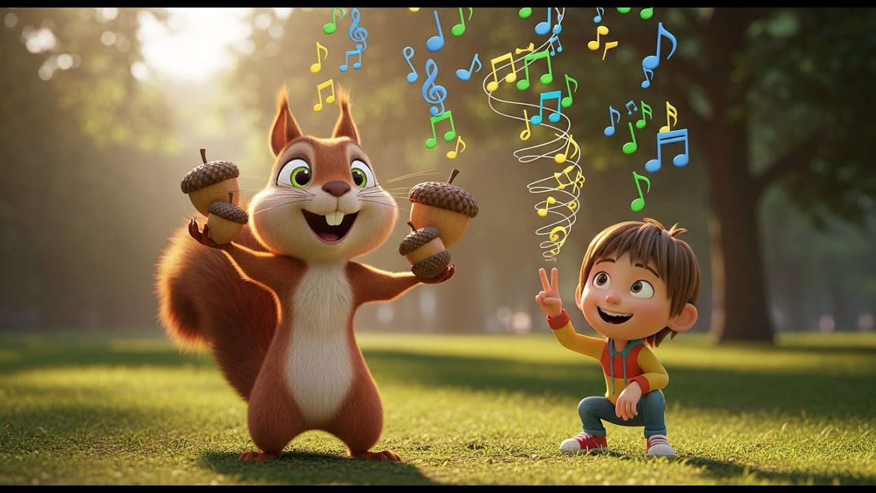 La Ardilla Que Contaba Bellotas | Canciones Infantiles y Rimas ...