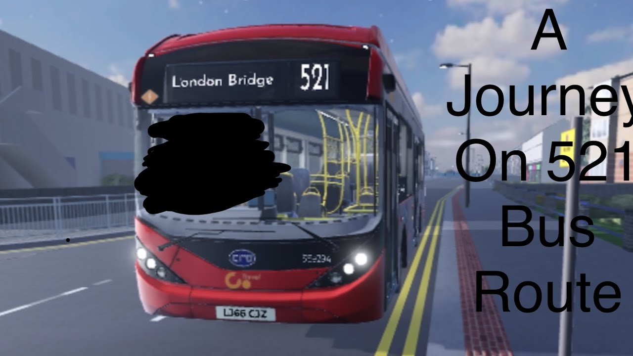 *New Enviro 200 EV* Riding 521 Bus Route - YouTube