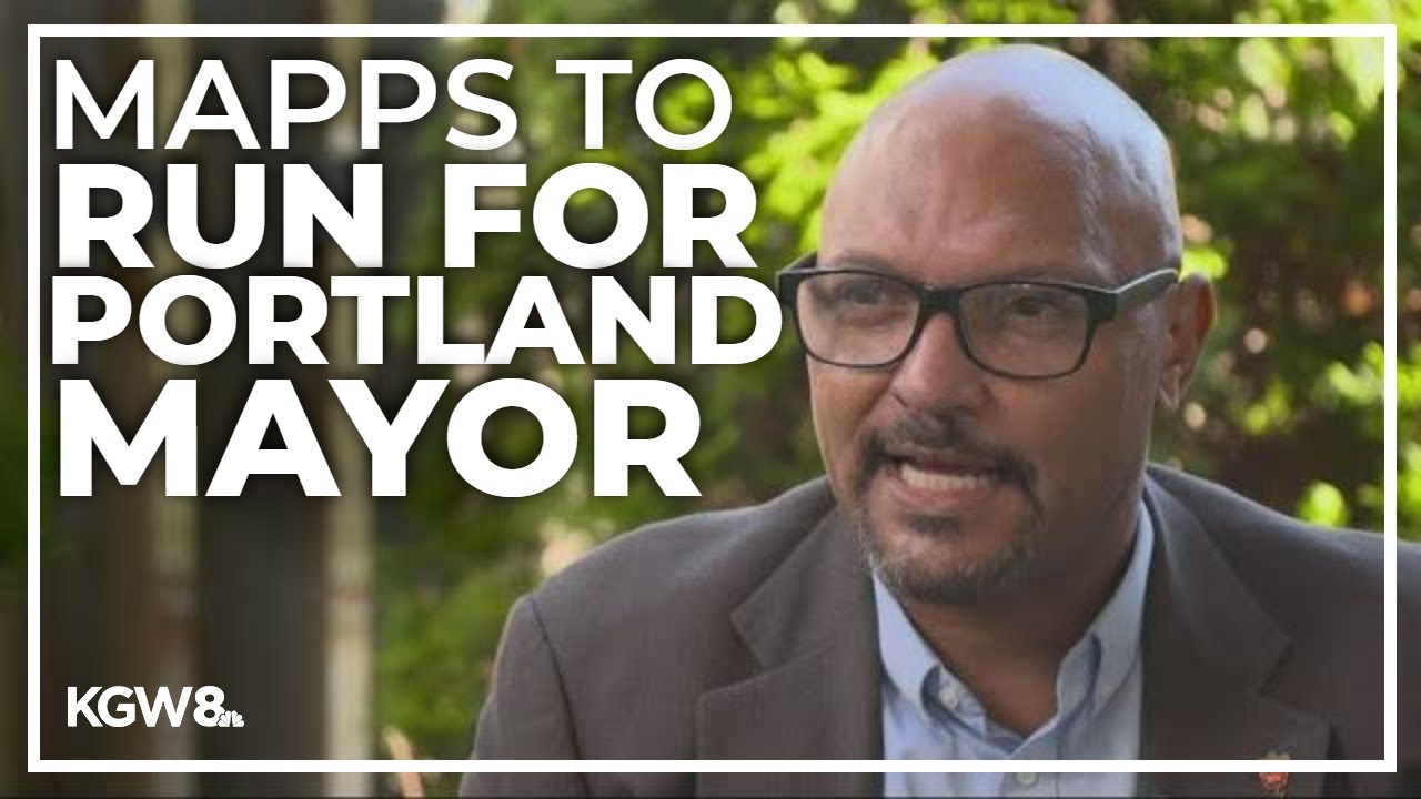 Mingus Mapps announces run for Portland mayor in 2024 - YouTube