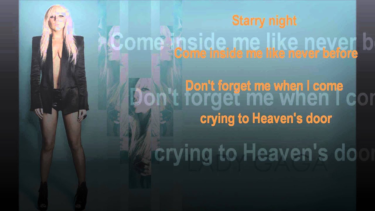 Lady Gaga - The Queen Lyrics - YouTube