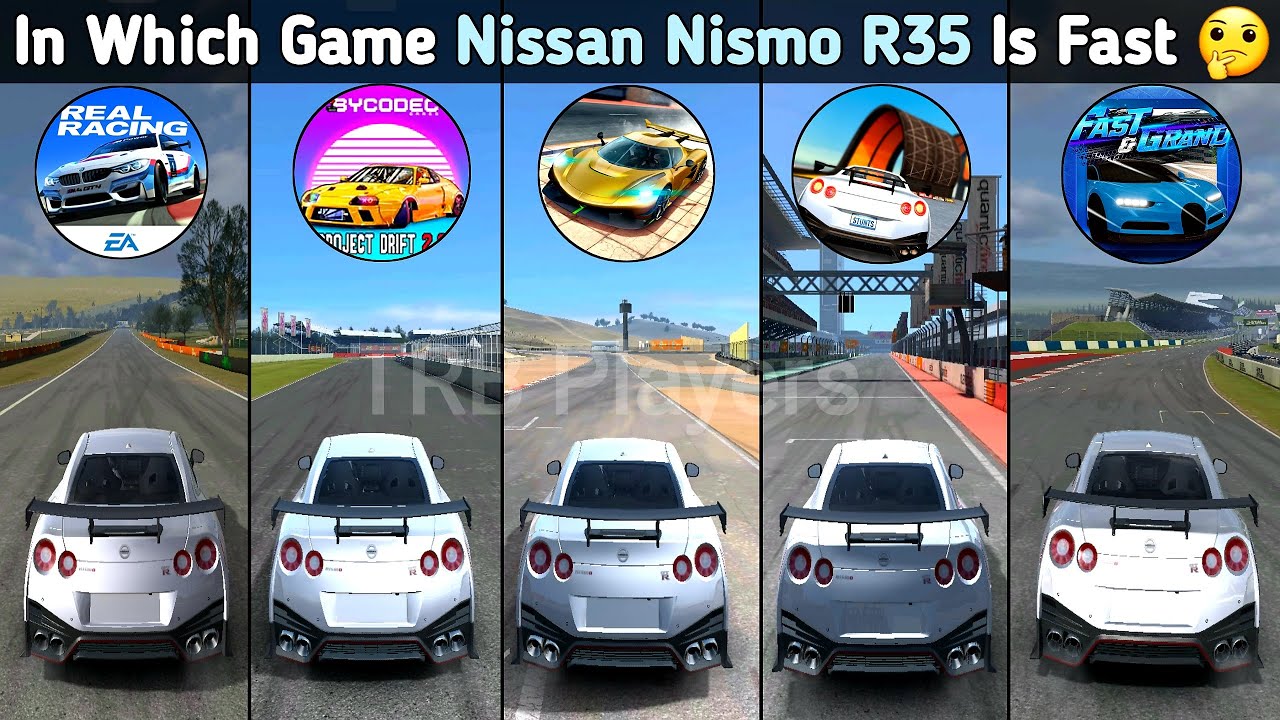 Nissan Gtr Nismo R35 Top Speed In Real Racing 3, Extreme Car Driving ...