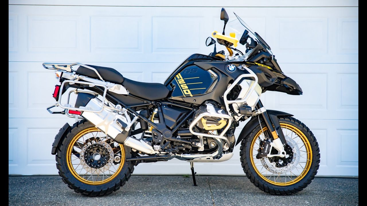 Delivery Day! - 2021 BMW R1250GS Adventure 40 Years of GS Edition - YouTube