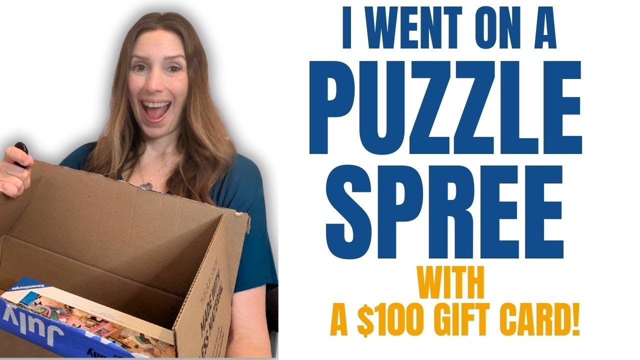 NEW Puzzle Haul! $100 Gift Card Spree 🧩 - YouTube