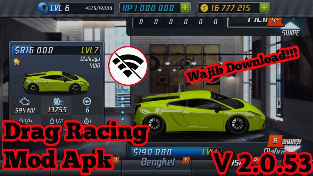 Game "Drag Racing" Mod Apk V 2.0.53.Game Balap seru, Wajib Download ...