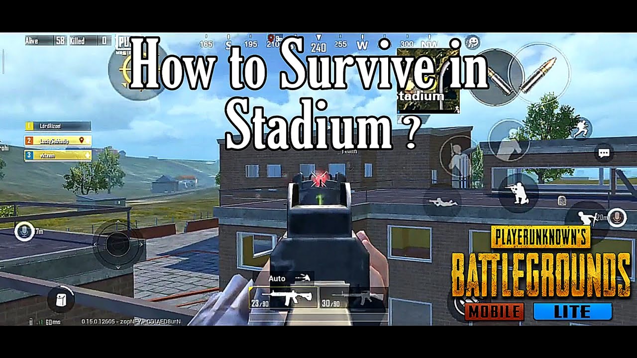 How to Survive in Stadium? | PubG Mobile Lite Gameplay - YouTube