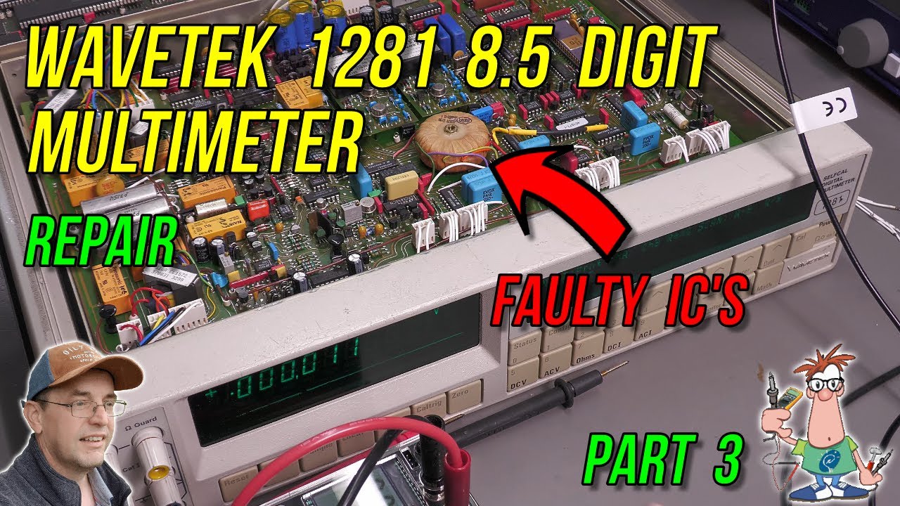 No.170 - Wavetek 1281 8.5" Multimeter Repair - Part 3 - YouTube