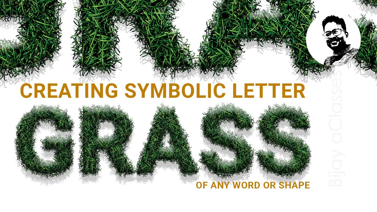 How to Create Grass Text Effect in Photoshop | Step-by-Step Tutorial ...