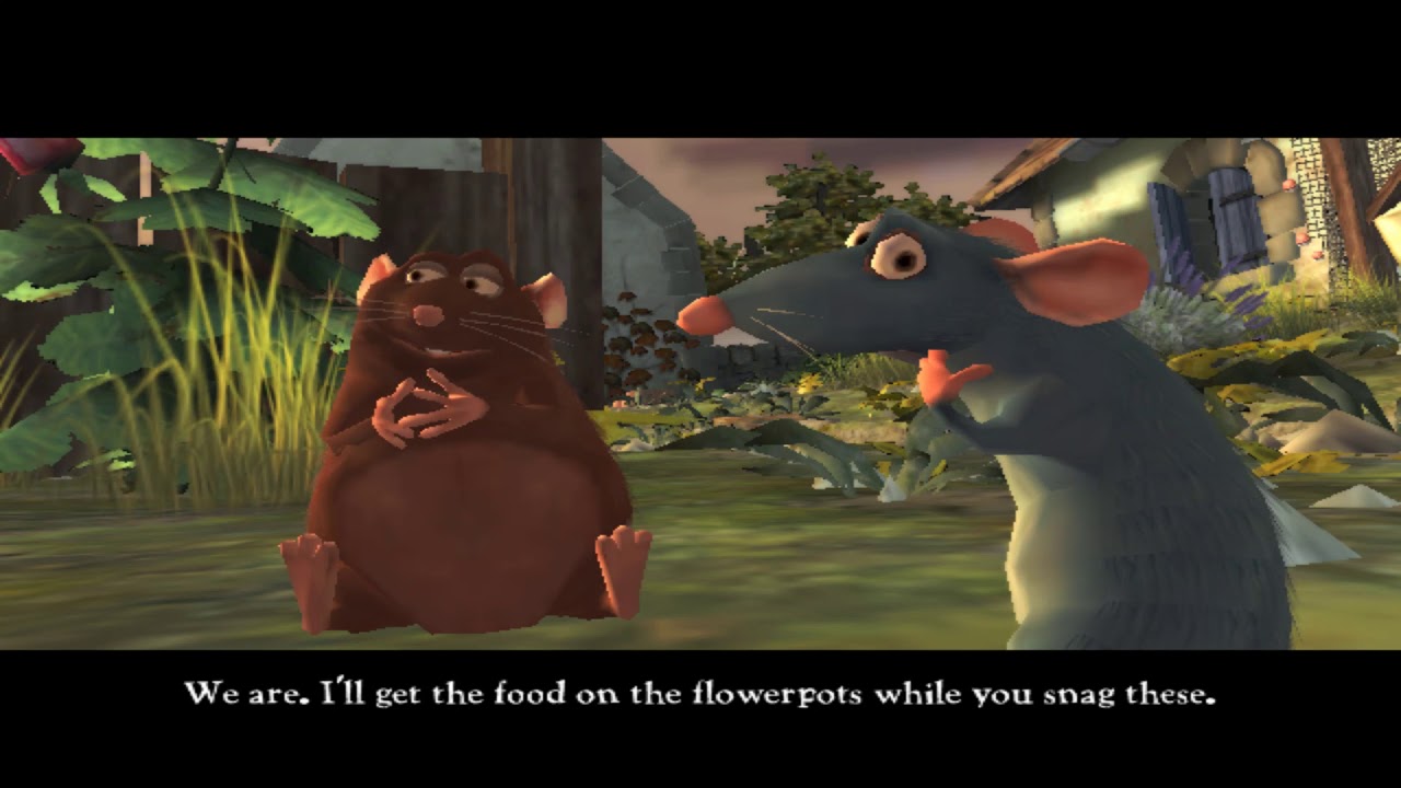 Ratatouille GAMECUBE the first minutes - YouTube