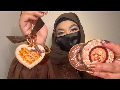 ASMR - Hijabi bestie Does your “Chocolate Makeup”🍫🧸🍪 