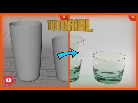 Maya Tutorial: How to Make Glass Material ann Render it with Arnold ...