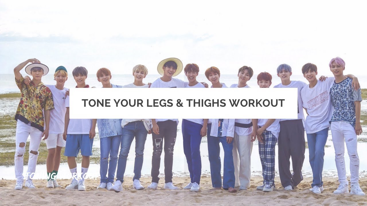 Tone Your Legs & Thighs | SEVENTEEN | Kpop Toning Workout - YouTube