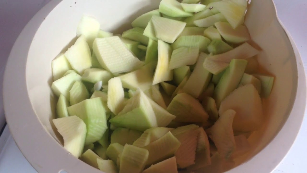 👣 Como faço Doce de Manga Verde/ Pé Direito. 👣 - YouTube