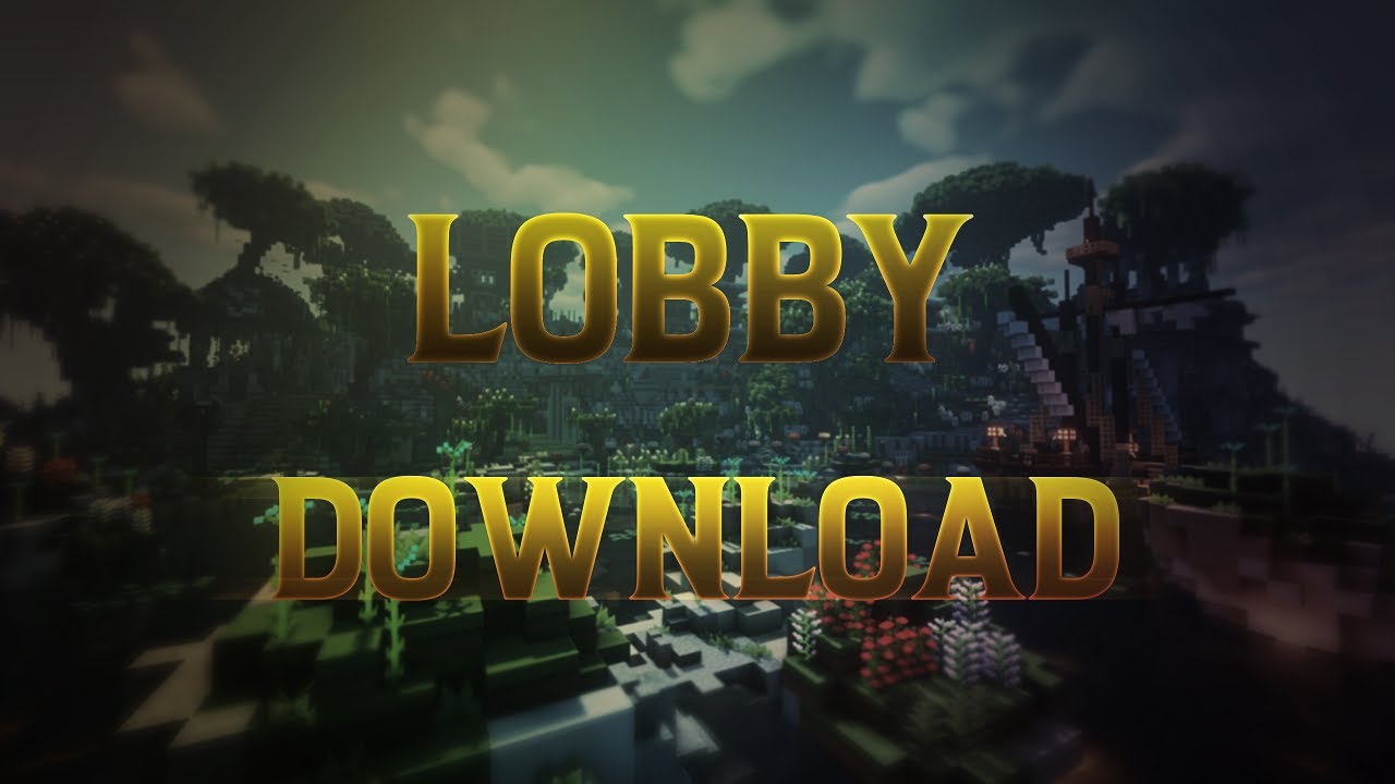 Minecraft Lobby/HUB + FREE DOWNLOAD LINK - ZIP [ HUB, SPAWN, LOBBY ...