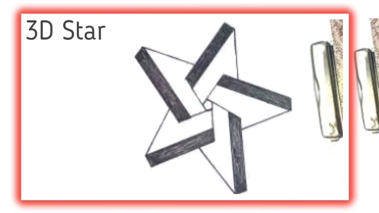 How To Draw 3D Star In Impossible Star Step By Step YouTube how-to-draw-3d-star-in-impossible-star-step-by-step-youtube