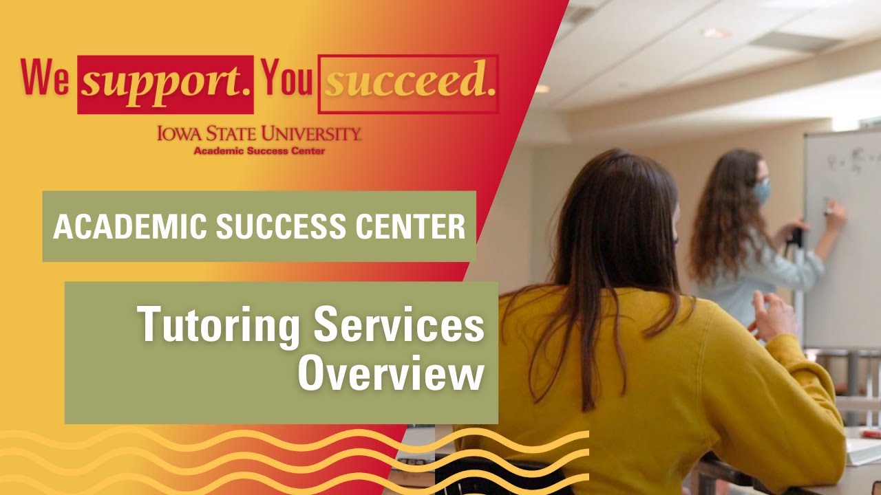 Tutoring Services Overview | Iowa State University Academic Success ...