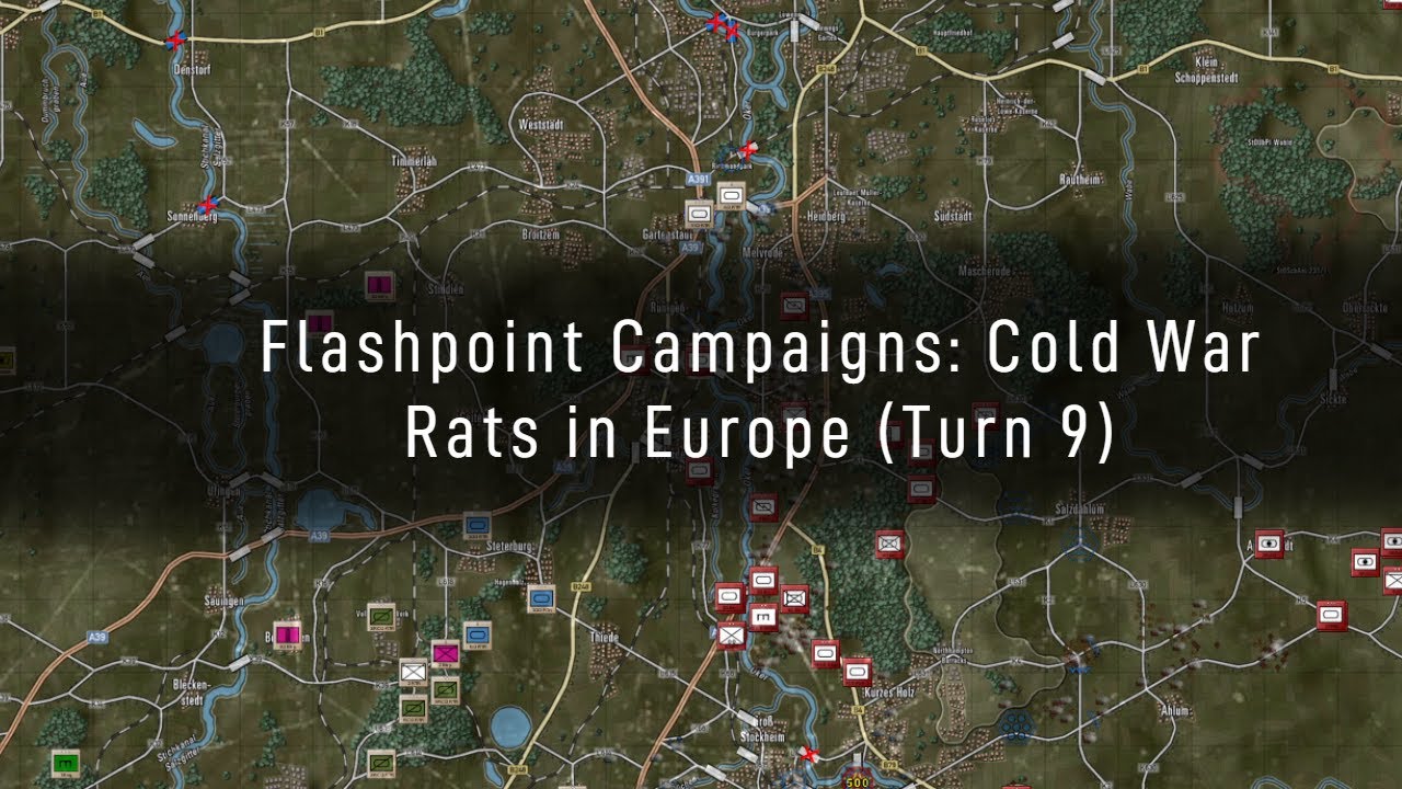 Flashpoint Campaigns : Cold War | Rats In Europe (9) - YouTube