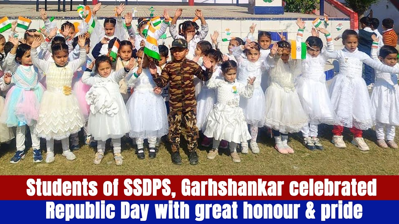 Students of SSDPS, Garhshankar celebrated Republic Day with great ...
