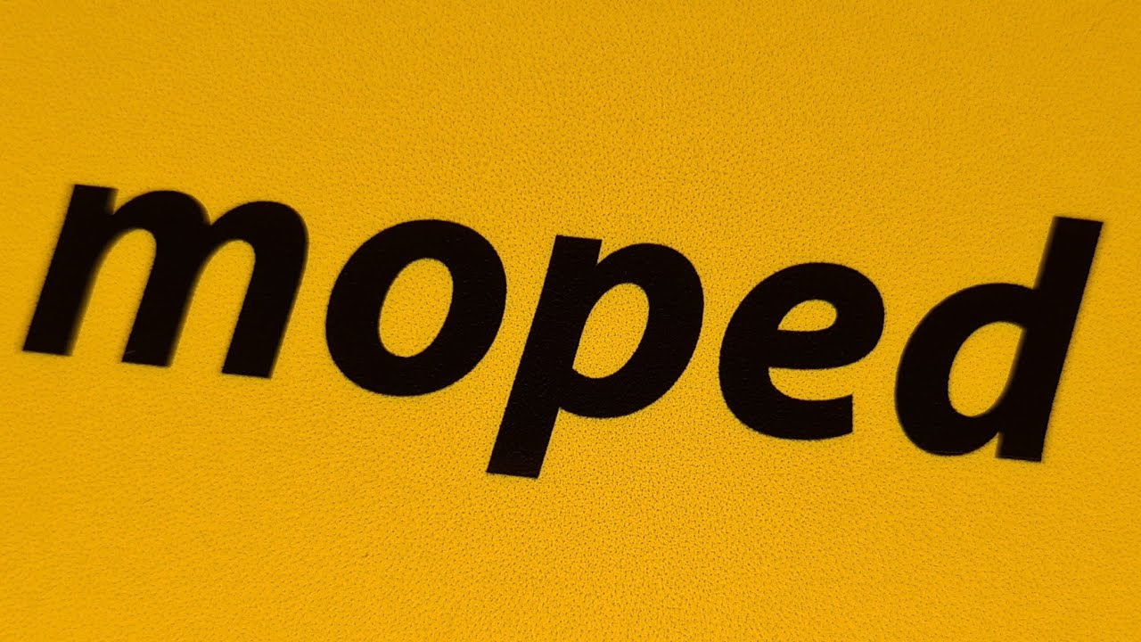 The word "MOPED" was invented in SWEDEN! - YouTube