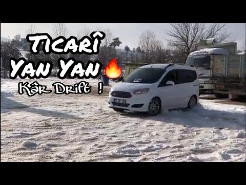 Yanlayan Ticari Yapmışlar!!!/Ford Tourneo Courier!!!/Karda Drift