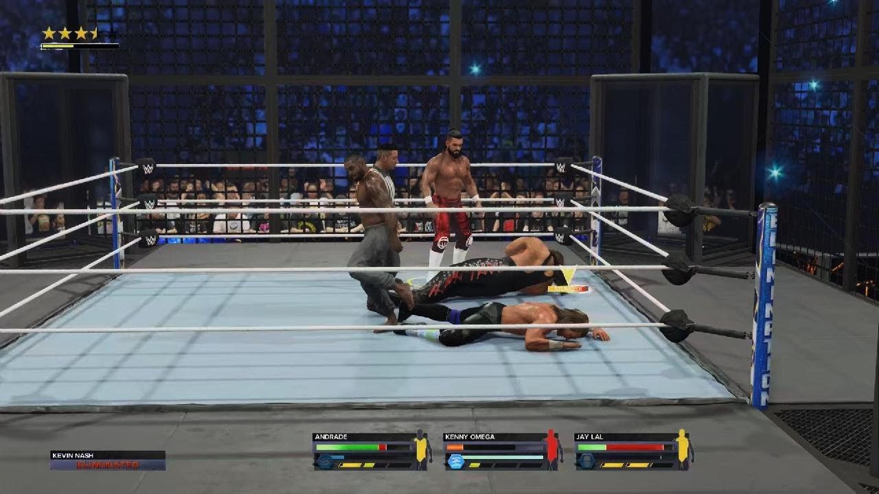 WWE 2K24_rope dives r bggy - YouTube