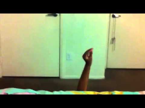 Trisha doing & singing "oobi" theme song.. Cute! - YouTube