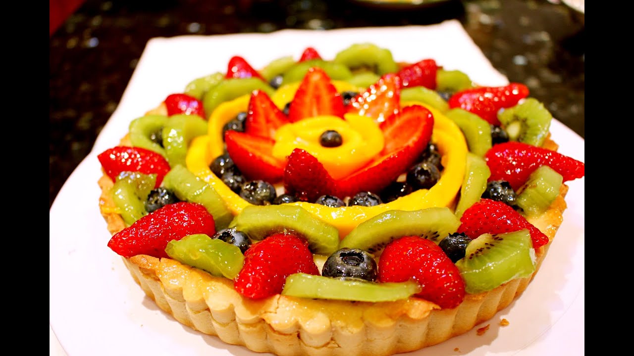 How to Make Bakery Style Fruit Tart | 法式鮮果撻 - YouTube