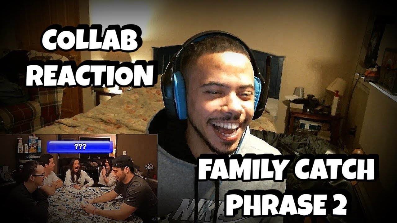 FAMILY CATCH PHRASE #2 | Collab Reaction (Z the Caterpillar) - YouTube