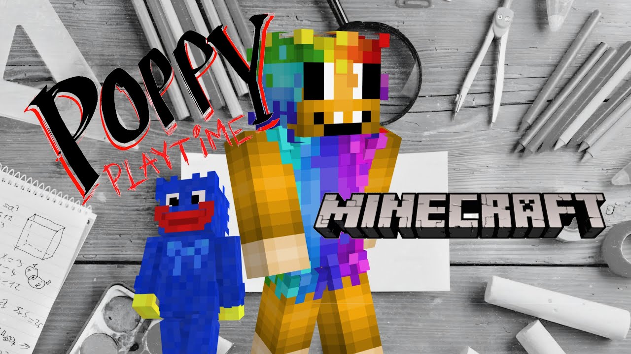 Poppy playtime papercraft minecraft part 2 - YouTube