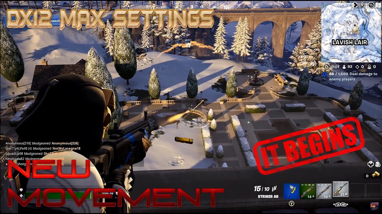 CAMPING LAVISH LAIR | DX12 MAX SETTINGS | Fortnite Use Code: CLOTSHOT # ...