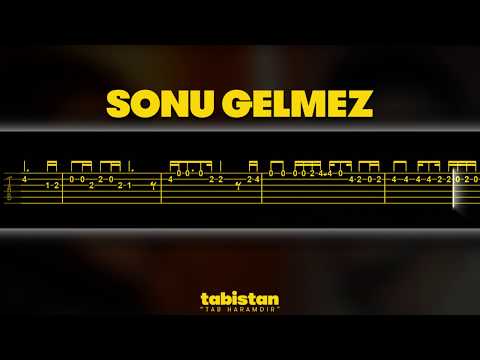 Sonu Gelmez Gitar Solo Tab | Bilal Sonses & Seda Tripkolic
