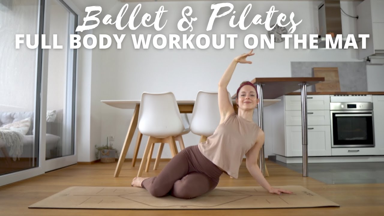 BALLET & PILATES FULL BODY WORKOUT - at home ballet workout - YouTube