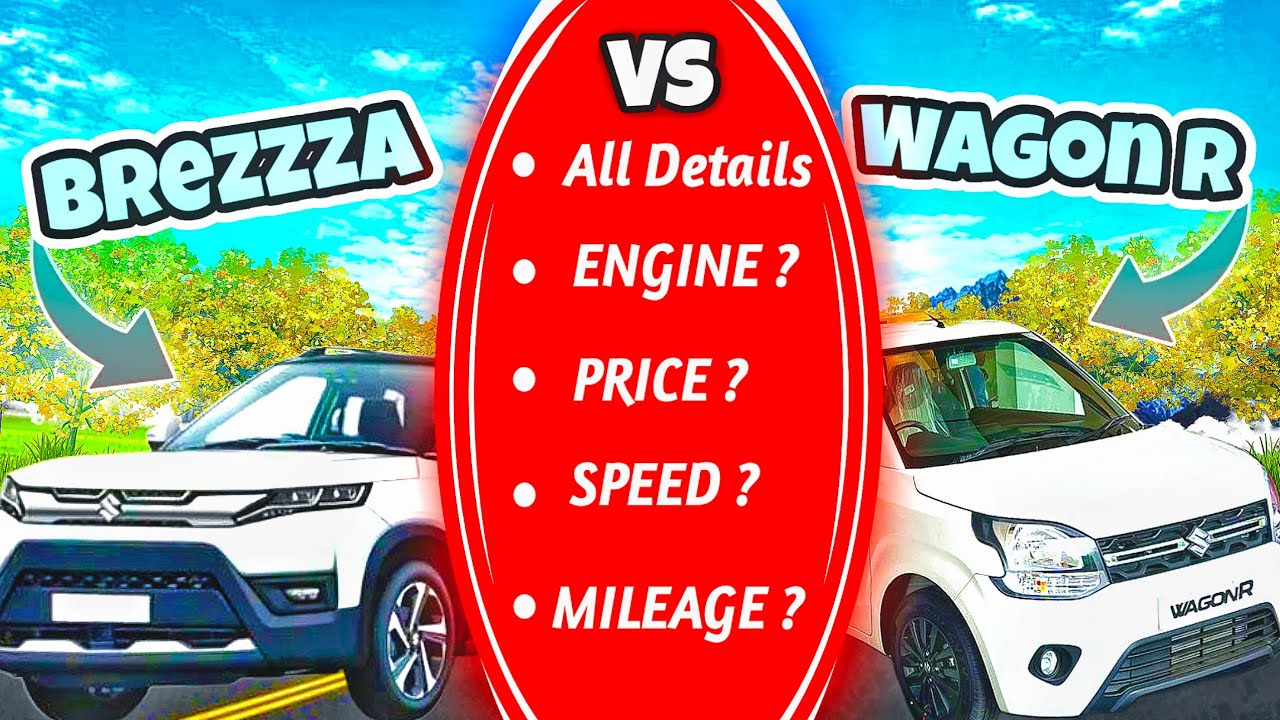 ⚡ Mileage King vs SUV Power | Wagon R vs Brezza 2025 Honest Review ...