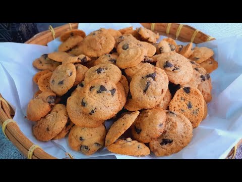 RESEP CHOCO CHIP COOKIES UNTUK SUGUHAN LEBARAN SUPER RENYAH GARING DAN ...