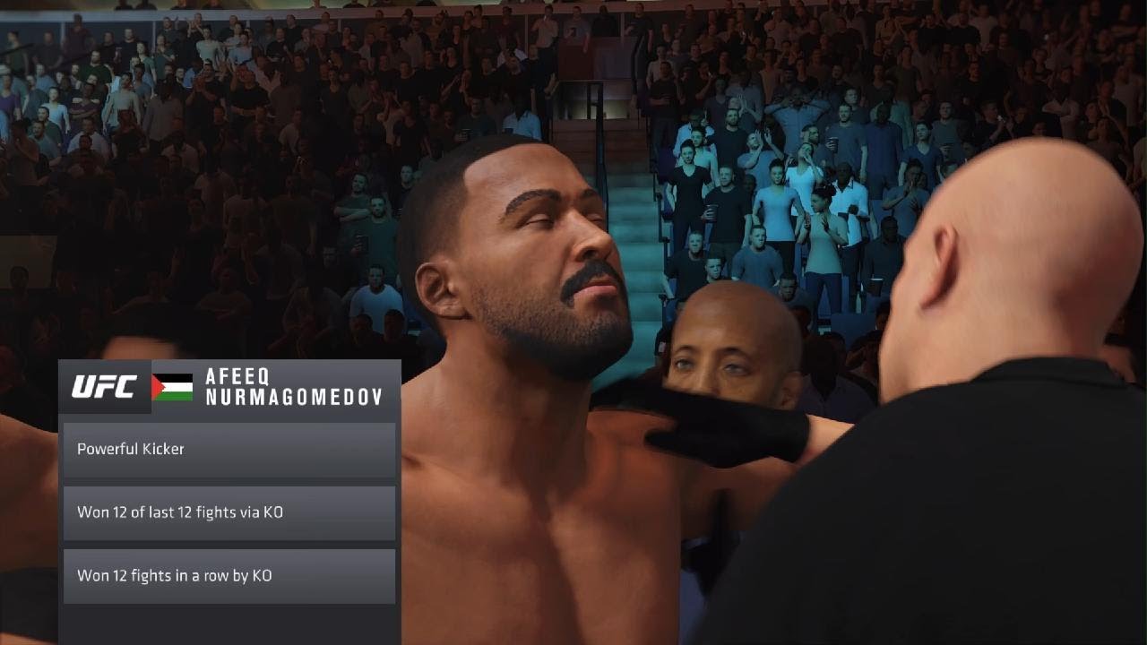 EA SPORTS UFC 4 gameplay career mode - YouTube