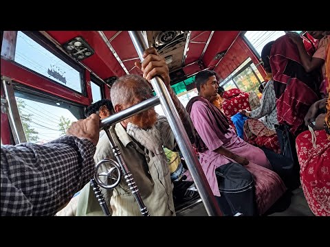 The Craziest Crowded Bus Ride