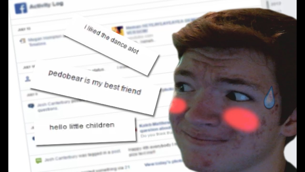 READING MY CRINGY FACEBOOK POSTS! - YouTube