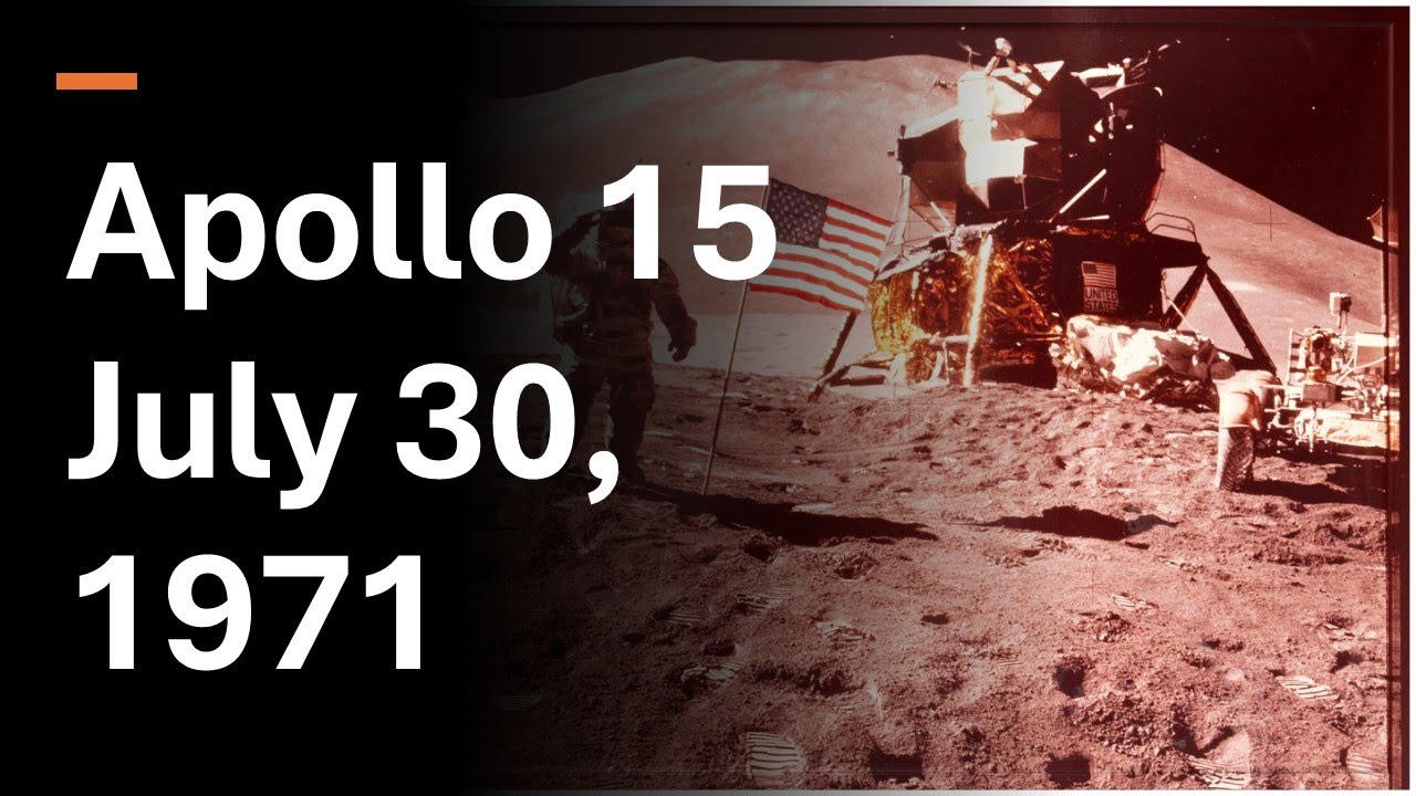 Apollo 15 Moon Landing Site 🚀 | First Lunar Rover & Hadley Rille ...