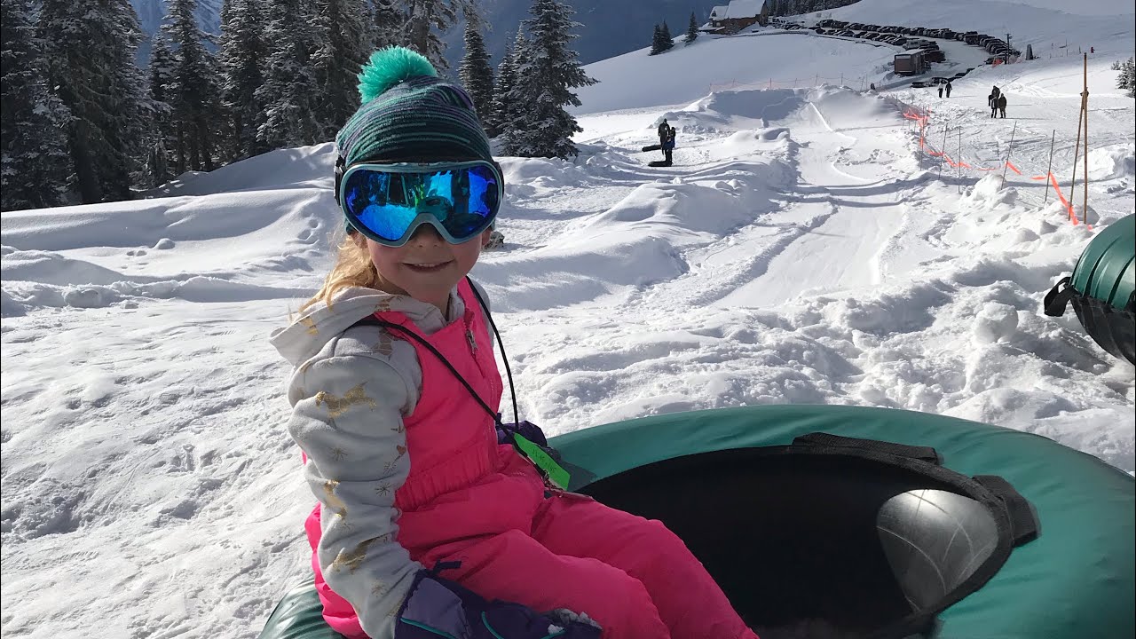 Tubing at Hurricane Ridge! - YouTube