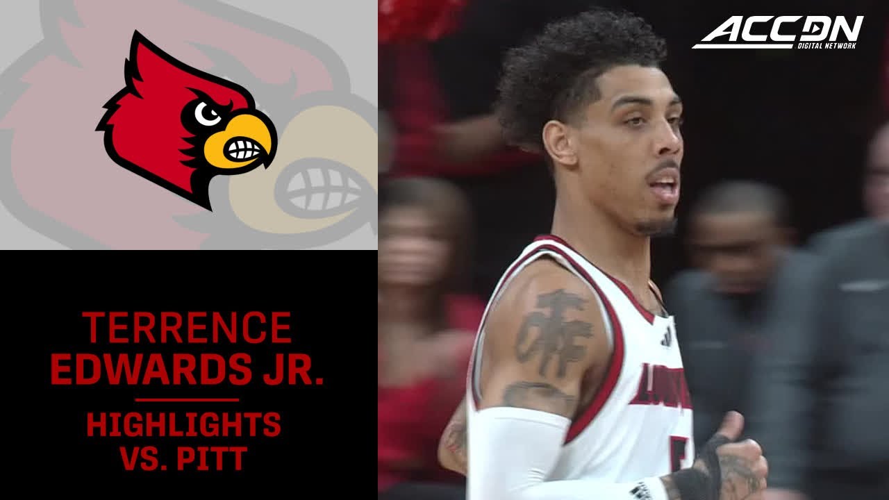 Louisville Terrence Edwards Jr. Highlights vs. Pitt - YouTube