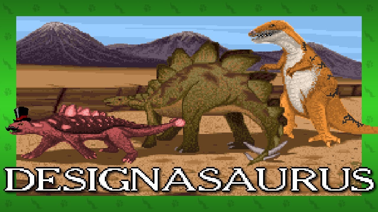 THE TRUE STORY OF JURASSIC PARK - Designasaurus (Amiga) - YouTube
