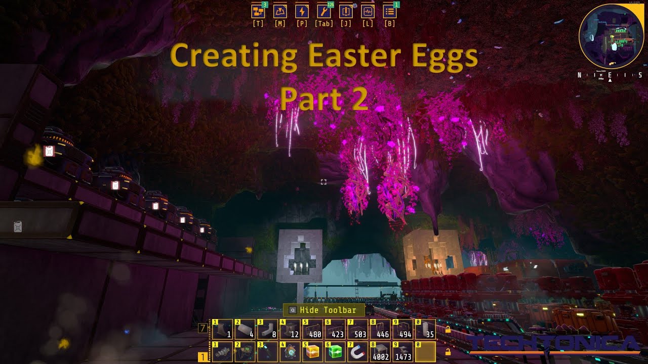 Techtonica Creating Easter Eggs Part 2 - YouTube
